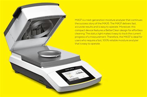 Sartorius Ma37 Moisture Analyzer