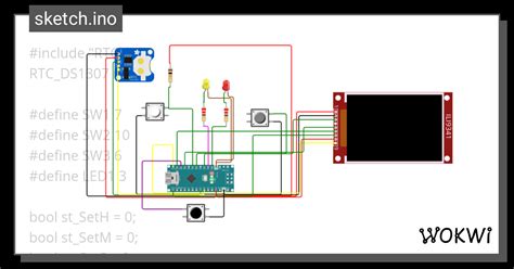 01ledsw Wokwi Esp32 Stm32 Arduino Simulator