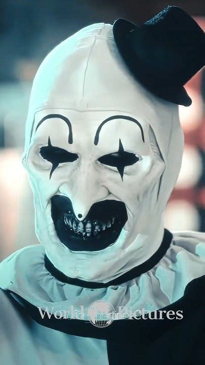 Всеми любимый Клоун Арт 😍 Ужасающий 3 в кино с 30 октября ужасающий Worldpictures клоунарт