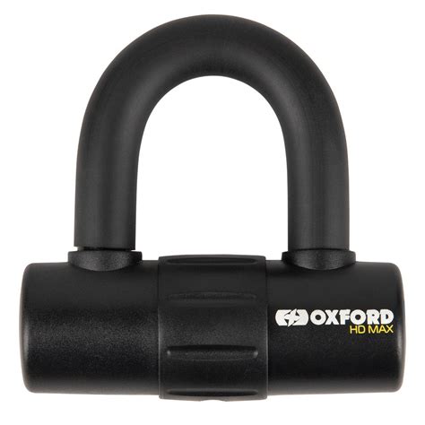 Oxford Hd Max Disc Lock Black Riderwear