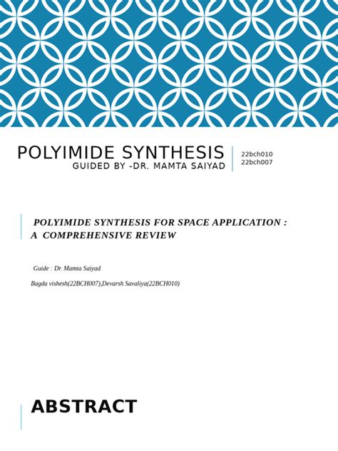 Polyimide Synthesis For Space Application Pdf Nanocomposite Carbon Nanotube