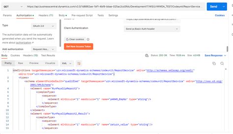 How To Get Response From Codeunit Procedure From Online Business Central Using Postman 🙋 Help