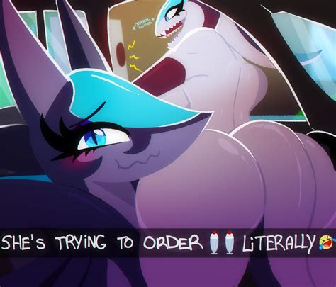 Rule 34 Anthro Ass Big Ass Big Butt Blue Eyes Blush Breasts Digital