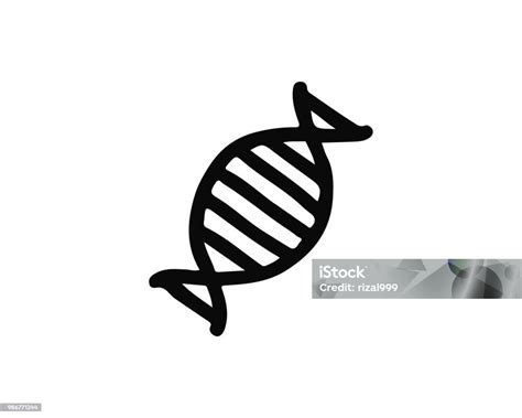 Dna 아이콘 디자인 일러스트 레이 션 손으로 그린 스타일 디자인 Dna에 대한 스톡 벡터 아트 및 기타 이미지 Dna