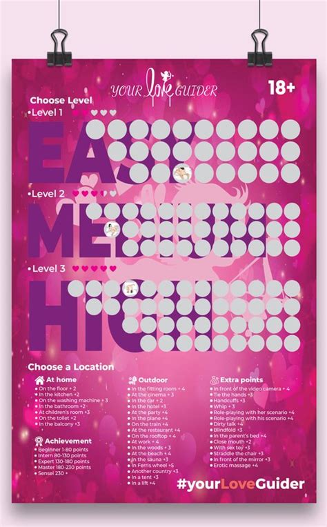 Yourloveguider Scratch Off Love Game Sex Bucket List For Couples Kama Sutra Bol