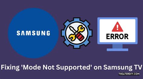 Fixing Mode Not Supported On Samsung TV 2025