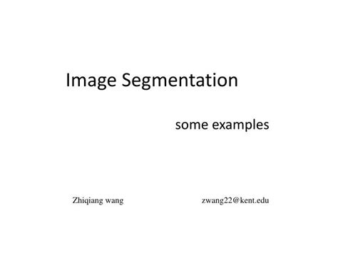 PPT Image Segmentation PowerPoint Presentation Free Download ID