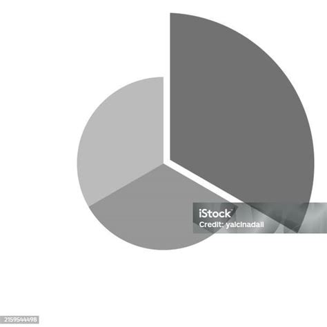 파이 차트 인포 그래픽 템플릿 그래픽 원은 3 개의 세그먼트로 나뉩니다 3에 대한 스톡 벡터 아트 및 기타 이미지 3 개념 결정 Istock