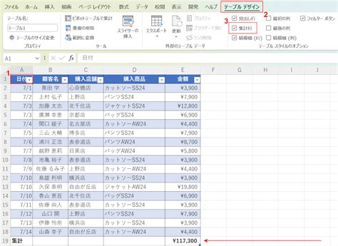 エクセルでの集計表の作り方｜office Tutorial