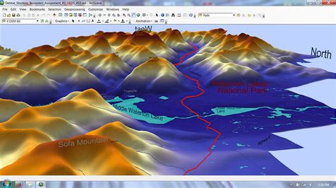 arcscene 3d gis portfolio