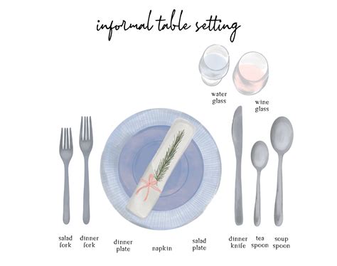 How To Set A Table Honey Housewife