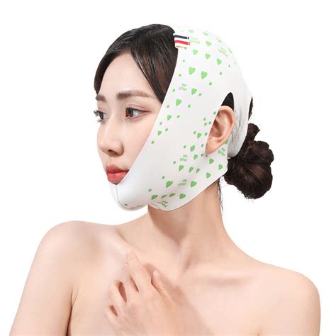 Badu Bg Превръзка за повдигане на лицето Малък V образен лифтинг за стягане на лицето Маска за