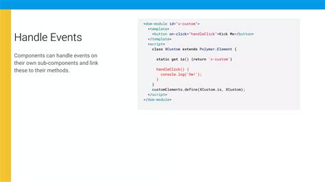 Introduction To Polymer And Firebase Simon Gauvin Ppt