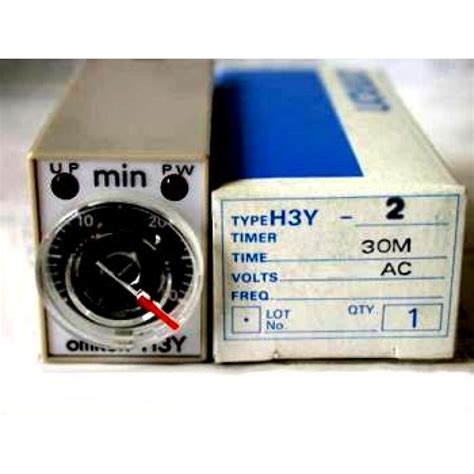 Твердотельное реле времени OMRON H3Y-2 (30 min AC220V)