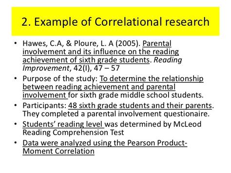 Correlation Study Template At Rebecca Hart Blog