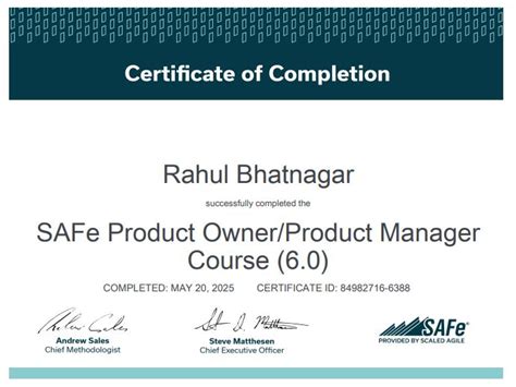 Safe Safepopm Scaledagile Agiletransformation Productowner