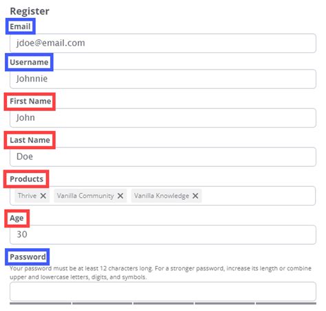 custom profile fields the success community