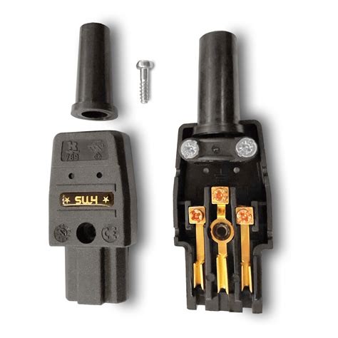 Hms Energia Gold Plated Iec Plug