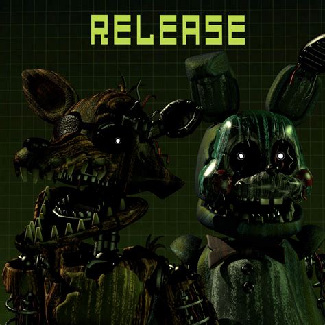 Fnaf Phantom Character Models Release By Torres4 On Deviantart