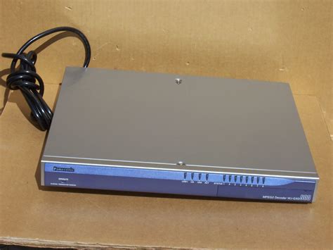 Panasonic Mpeg2 Decoder Wj Gxd900 Imagine41
