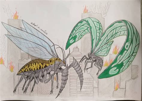 Megalon Vs Mothra Kaiju