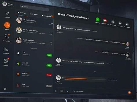 Pc端聊天窗口的「 视觉and交互 」设计参考 知乎