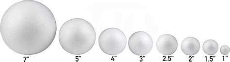 Mt Products White Styrofoam Balls Polystyrene Foam Balls Mt Products