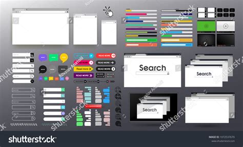 Pc Menu Bar Images Stock Photos Vectors Shutterstock