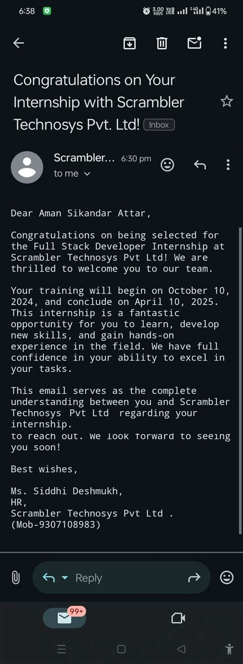 Internship Fullstackdeveloper Learningandgrowing Aman Attar