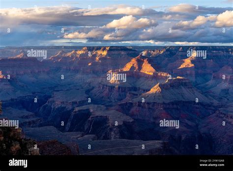Sunset At Mather Point Grand Canyon National Park Tusayan Arizona