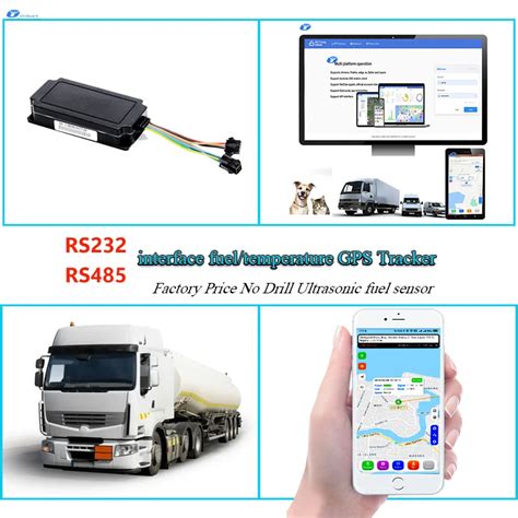 Multi Tanks Ultrasonic Sensor Gps Tracker Fuel Sensor Fuel Management System Support Axle Load