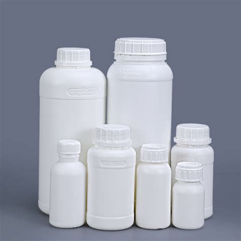Empty Round Bottle Chemical Resistance Lab Science Vicedeal