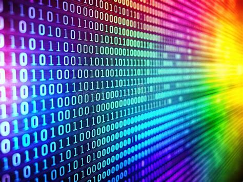 Abstract Binary Code Background A Minimalist Digital Data Stream For Modern Design Inspiration