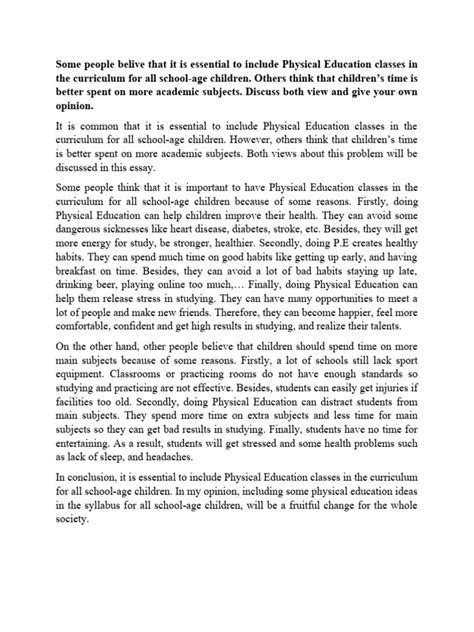 Balanced Argument Essay Pdf