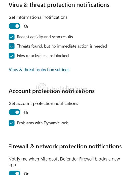 How To Turn Windows Security Notifications On And Off On