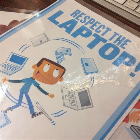 Welcome To The Computer Lab Free Technology Posters