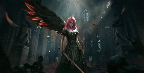 Dark Angel Girl Wallpapers Top Free Dark Angel Girl Backgrounds
