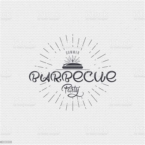 바베 큐 파티를 포스터 스티커별 배지 라벨 아이콘 고객 스템프 고기에 대한 스톡 벡터 아트 및 기타 이미지 고기 고무도장 굽기 Istock