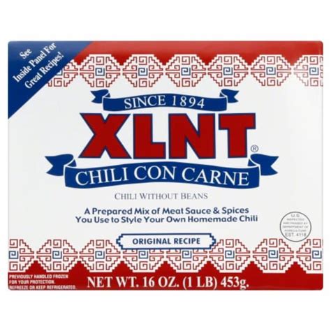 Xlnt Chili Con Carne Without Beans 16 Oz Ralphs