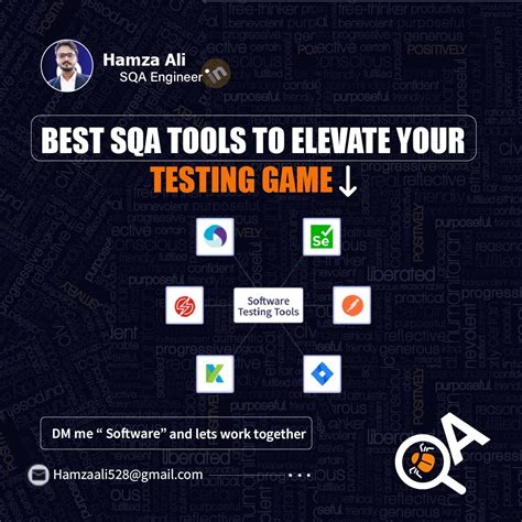 Hamza Ali On Linkedin Best Sqa Tools To Elevate Your Testing Game Your Tools Define Your… 17
