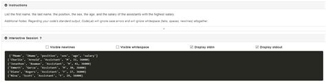 Solved Sql Fname Lname Position Sex Age Solved Sql Fname Lname Position Sex Age
