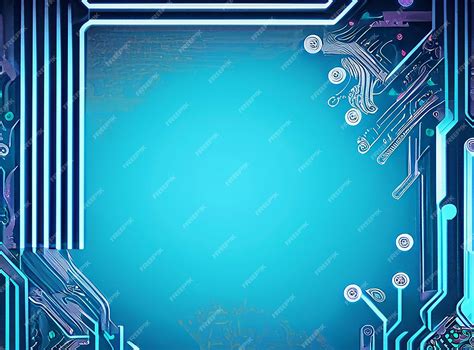 Premium Ai Image Colorful Tech Background Texture