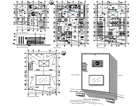 Working House Planing Autocad File