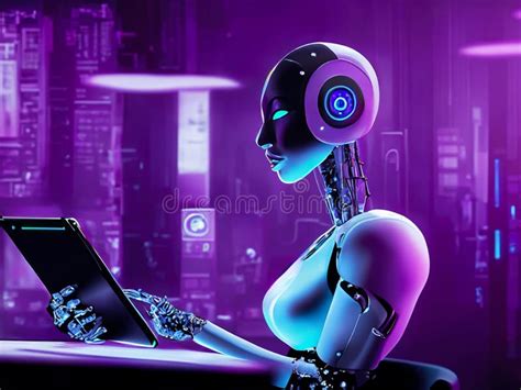 Chatbot Artificial Intelligence Communication Concept Stock Illustration Illustration Of