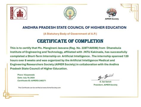 Mangineni Jeevana On Linkedin Intern Internship Careerdevelopment Professionalgrowth Grateful