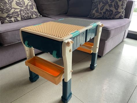 Multi Function Lego Table Whiteboard With A Chair Furniture And Home