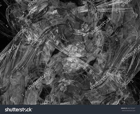 Grayscale Fractal Background Can Be Used Stock Illustration 642152347 Shutterstock