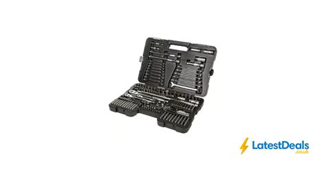Halfords Advanced 150 Piece Socket And Spanner Set £125 At Halfords