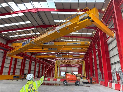Rhc Lifting Limited Installs Four 30m Span Overhead Double Gantry