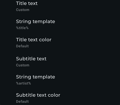 Settings Now Playing Expanded Player Wiki Symfonium Support